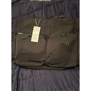 BEIS | Bags | Nwt Beis Sports Carryall Tote Duffle In Black | Poshmark